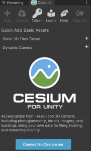 Unity-Cesium for Unity 快速入门 - Alan的小站