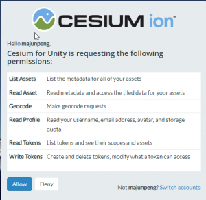 Unity-Cesium for Unity 快速入门 - Alan的小站
