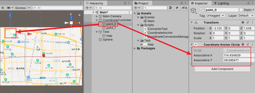 Unity-定位系统坐标转unity坐标 - Alan的小站